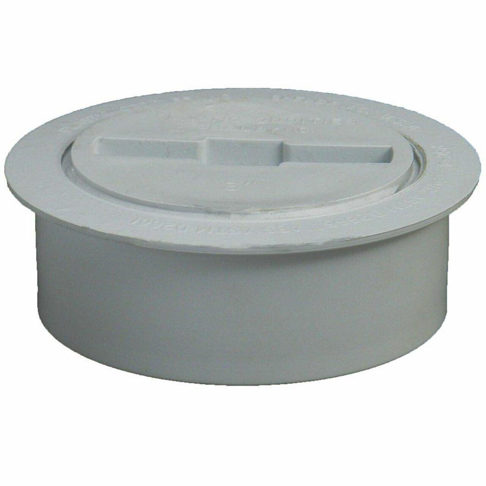 Plastic Oddities 4 in. Snap-in Plastic Cleanout | Ferguson
