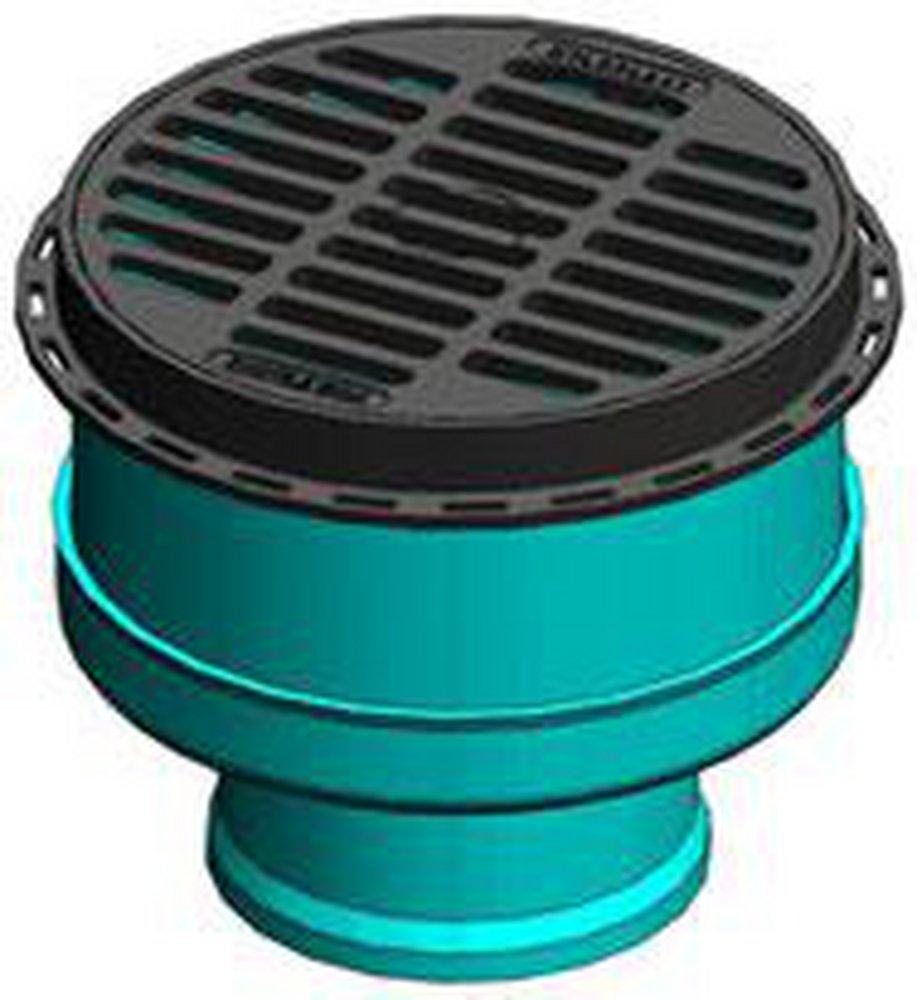 Nyloplast America 18 x 15 in. PVC Inline Drain with Grate | Ferguson