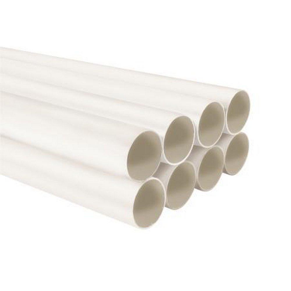 NuTone 8 ft. x 2 in. Central Vacuum PVC Tube Section in White | Ferguson