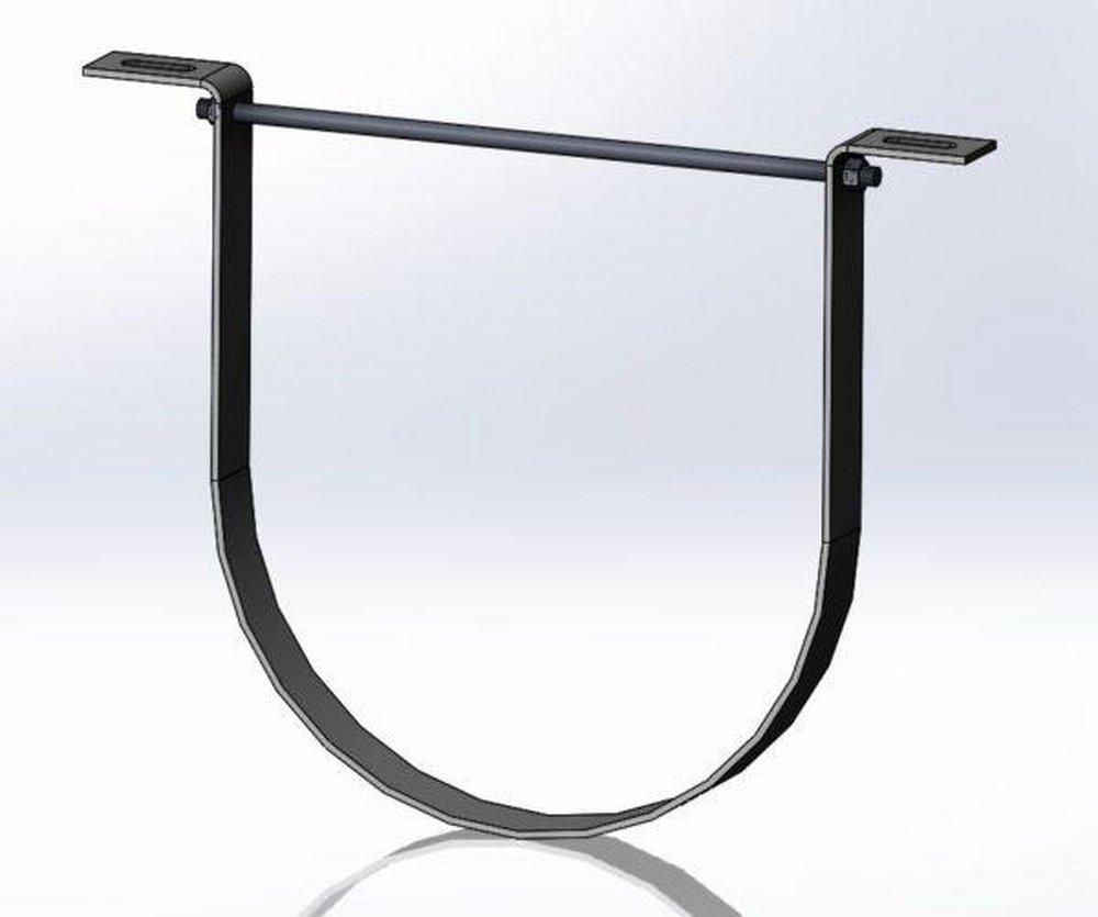 Empire Industries 304T Stainless Steel Manhole Drop Pipe Clamp | Ferguson