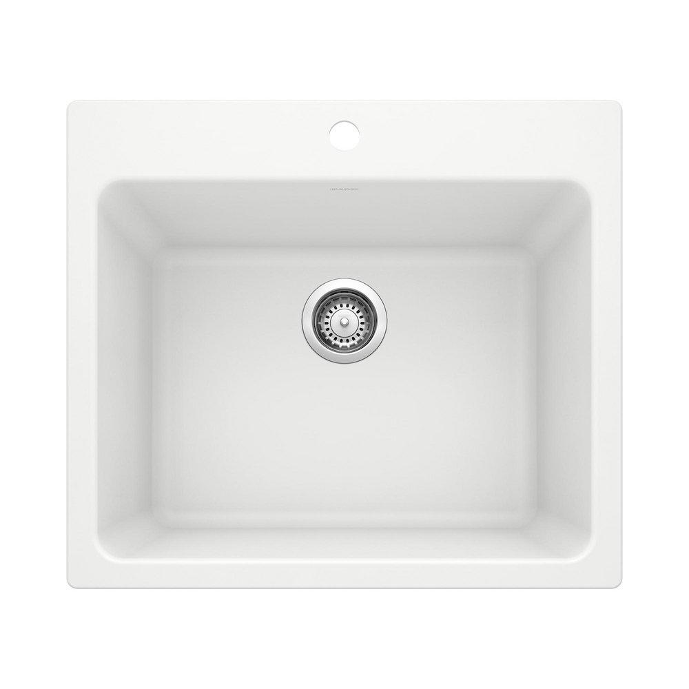 BLANCO 25 x 22 in. Drop-in and Undermount Laundry Sink in White | Ferguson