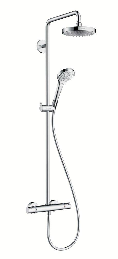 Hansgrohe Two Handle Multi Function Shower Faucet in Polished Chrome ...