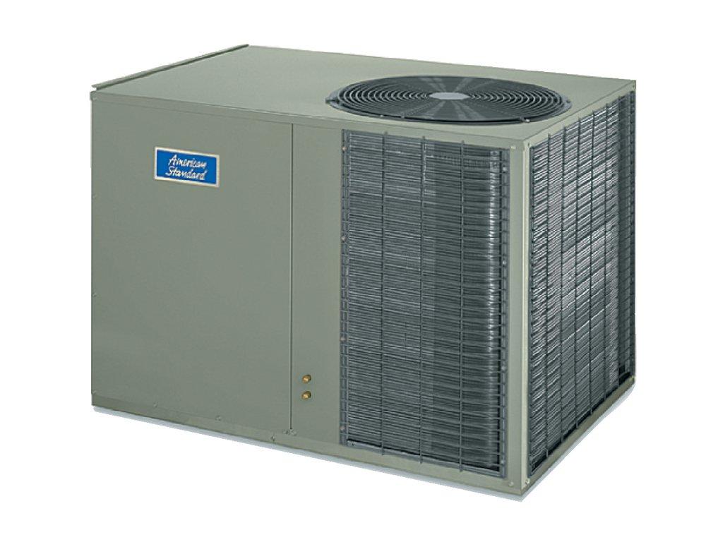American Standard HVAC 2 Ton 14 SEER Horizontal R-410A Packaged Heat ...