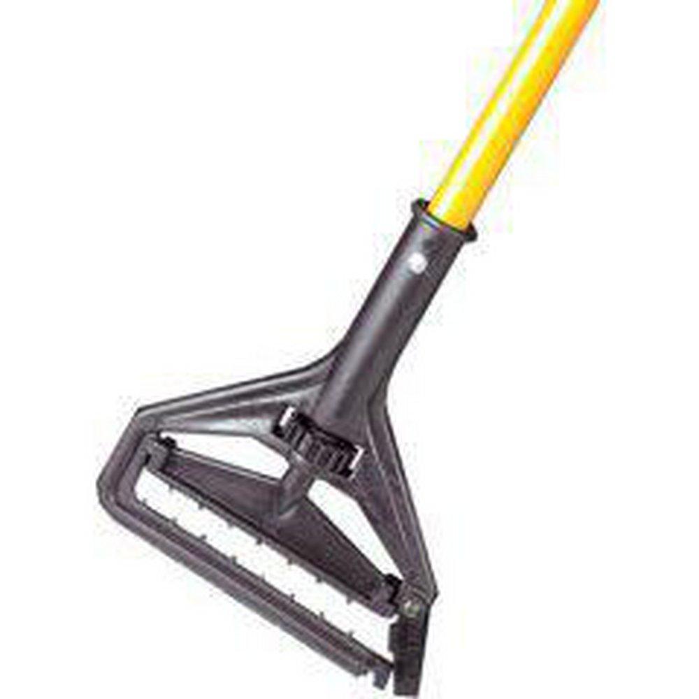Golden Star Mops 60 x 1 in. Vinyl Gated Wet Mop Handle in Yellow and ...