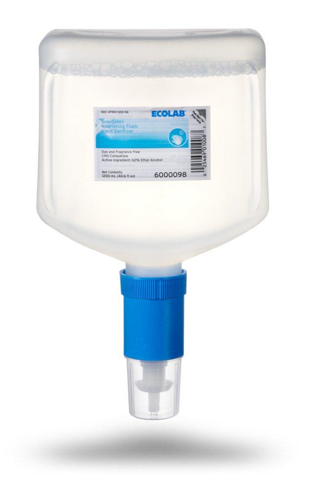 Ecolab 1200ml Ethyl Alcohol Hand Sanitizer Foaming Dispenser Refill ...