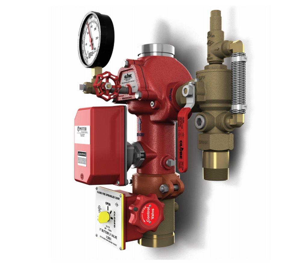 Globe Fire Sprinkler Corporation 2 in. Grooved Ductile Iron Valve ...