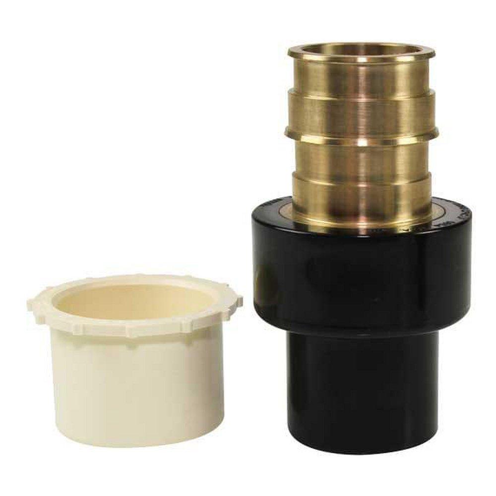 Uponor 2 in. Brass PEX Expansion x 2 in. CPVC Spigot Adapter | Ferguson