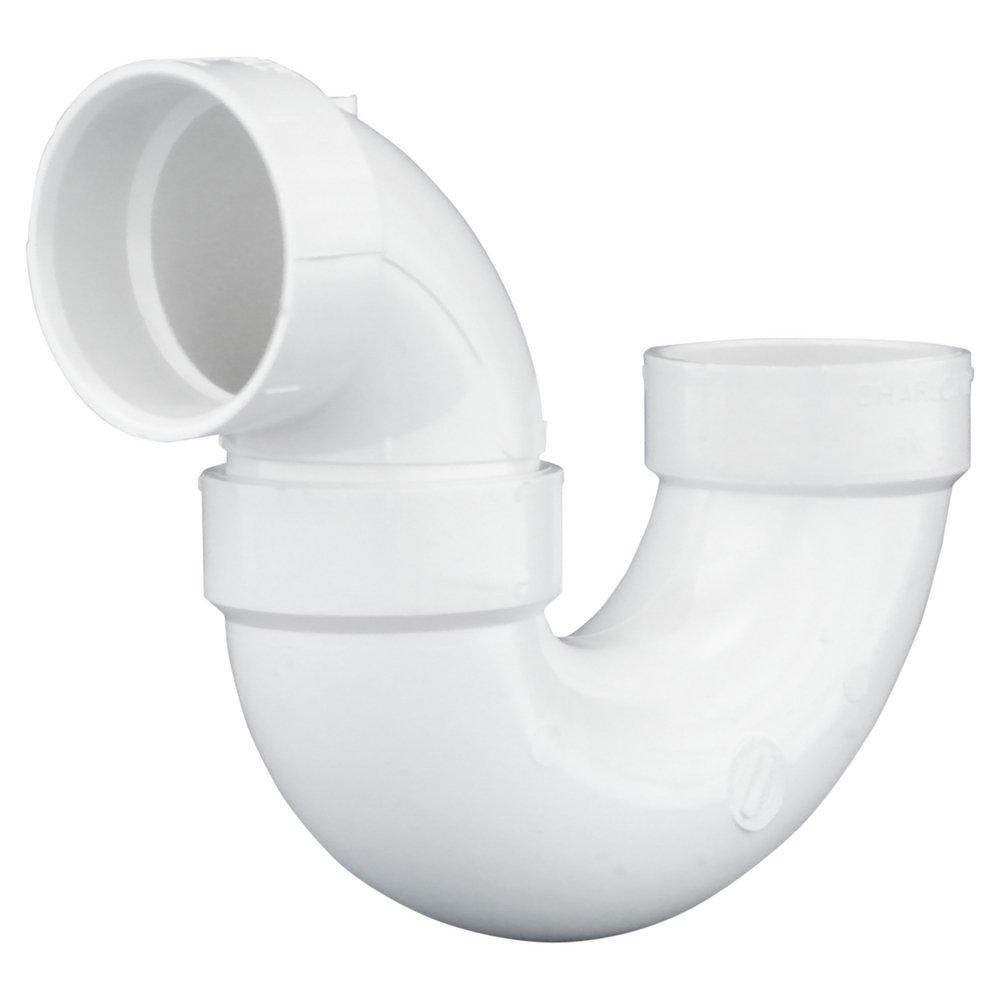 2 in. PVC DWV Low Profile P-Trap | Ferguson