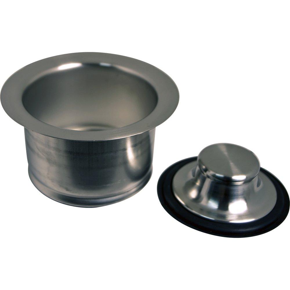 PROFLO® Brass Disposer Flange & Stopper in Stainless Steel | Ferguson