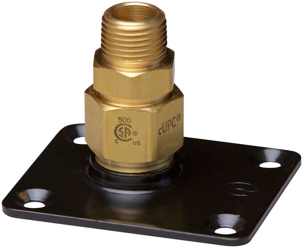 Omega Flex 1/2 in. Flanged x MNPT Domestic Carbon Steel Adapter | Ferguson