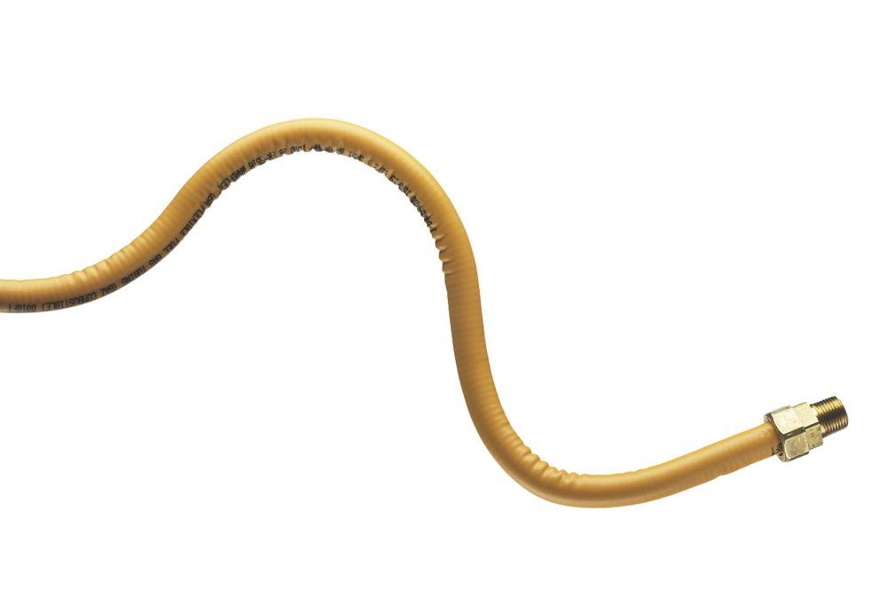 WARDFlex 1 in. x 100 ft. NPS Domestic 304 Stainless Steel Corrugated ...