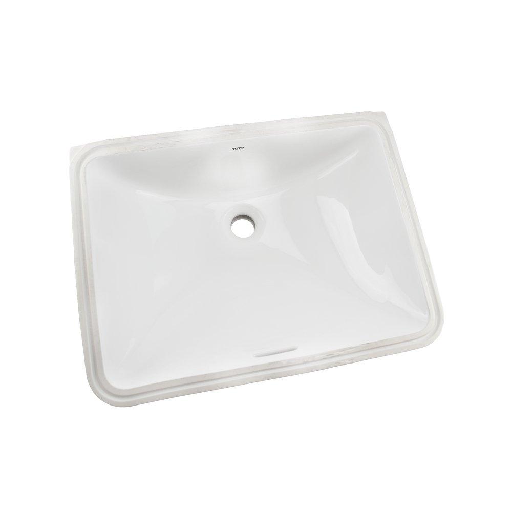 TOTO 14-15/16 in. Undermount Rectangular Vitreous China TOTO 14-15/16 in. Undermount Rectangular Vitreous China