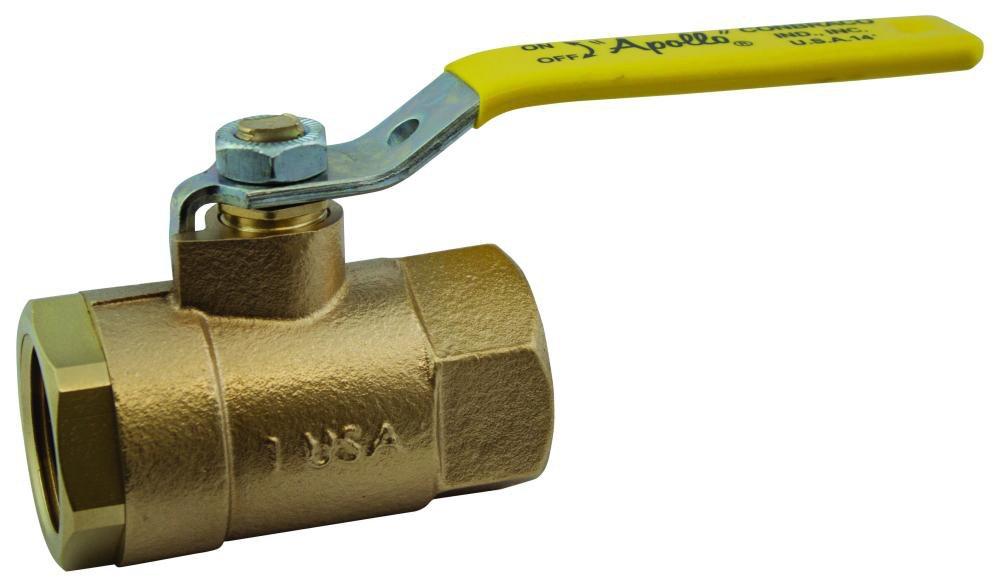 Cast Bronze Standard Port Threaded 400# Ball Valve Apollo, 60% OFF