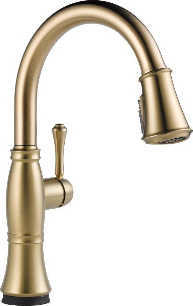 Single Handle Pull Down Kitchen Faucet with Touch Activation in ...