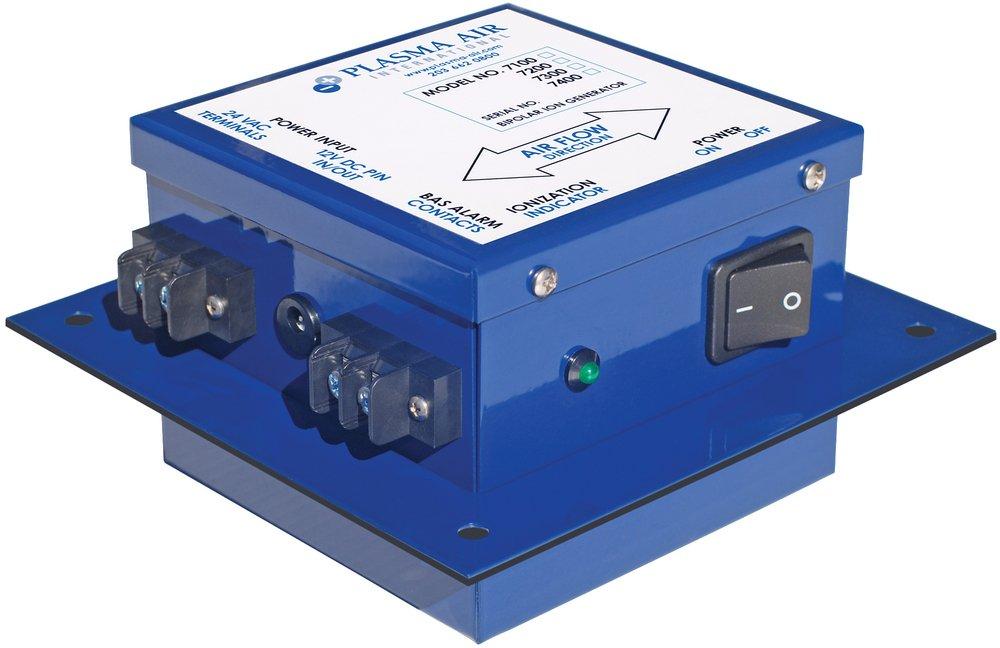 24V 1400 cfm Steel Duct Mounted Needle Point Ionizer | Plasma Air ...