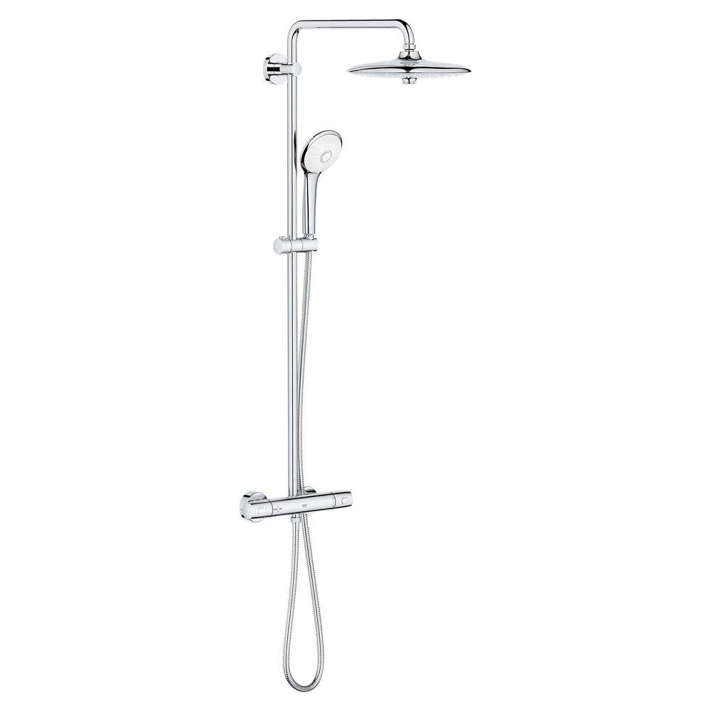 GROHE Two Handle Multi Function Shower System in StarLight Chrome ...