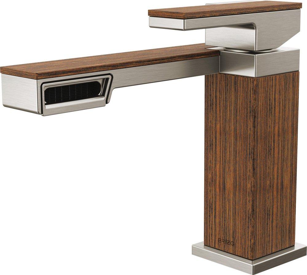 Brizo Single Handle Monoblock Bathroom Sink Faucet in Brilliance® Luxe ...