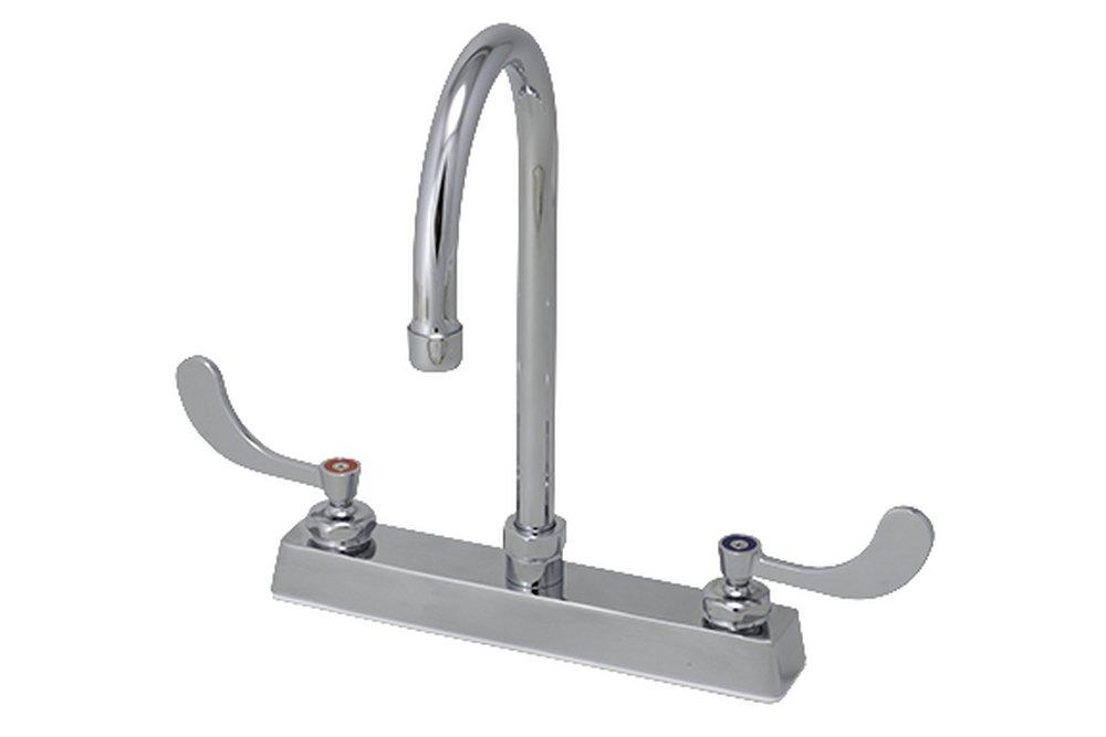 PROFLO® Two Handle Widespread Bathroom Sink Faucet in Polished Chrome ...