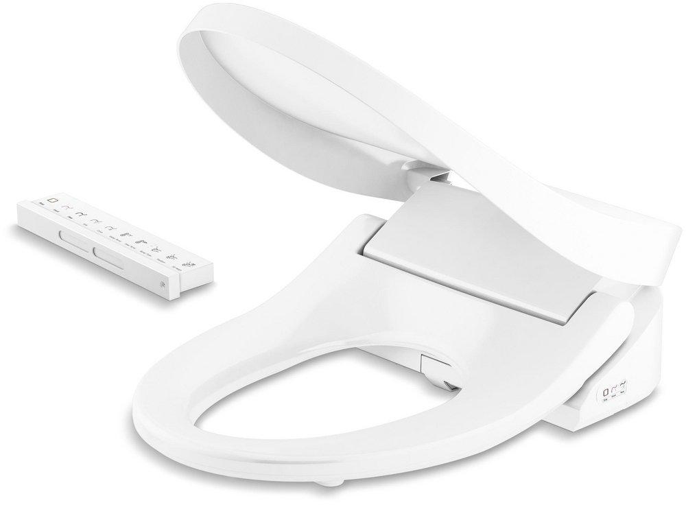 KOHLER Elongated Closed Front Bidet Seat in White | Ferguson